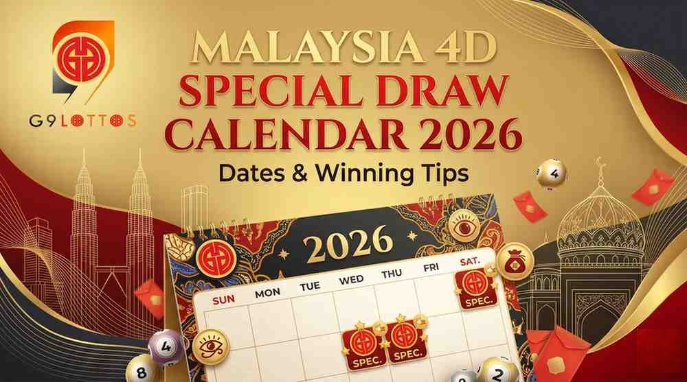 Malaysia 4D Special Draw Calendar 2026: Dates & Winning Tips